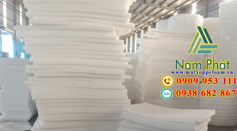 Tấm Foam Dày 5cm, Tấm Mút 50mm Giá Sỉ - Mút Xốp PE Foam Nam Phát